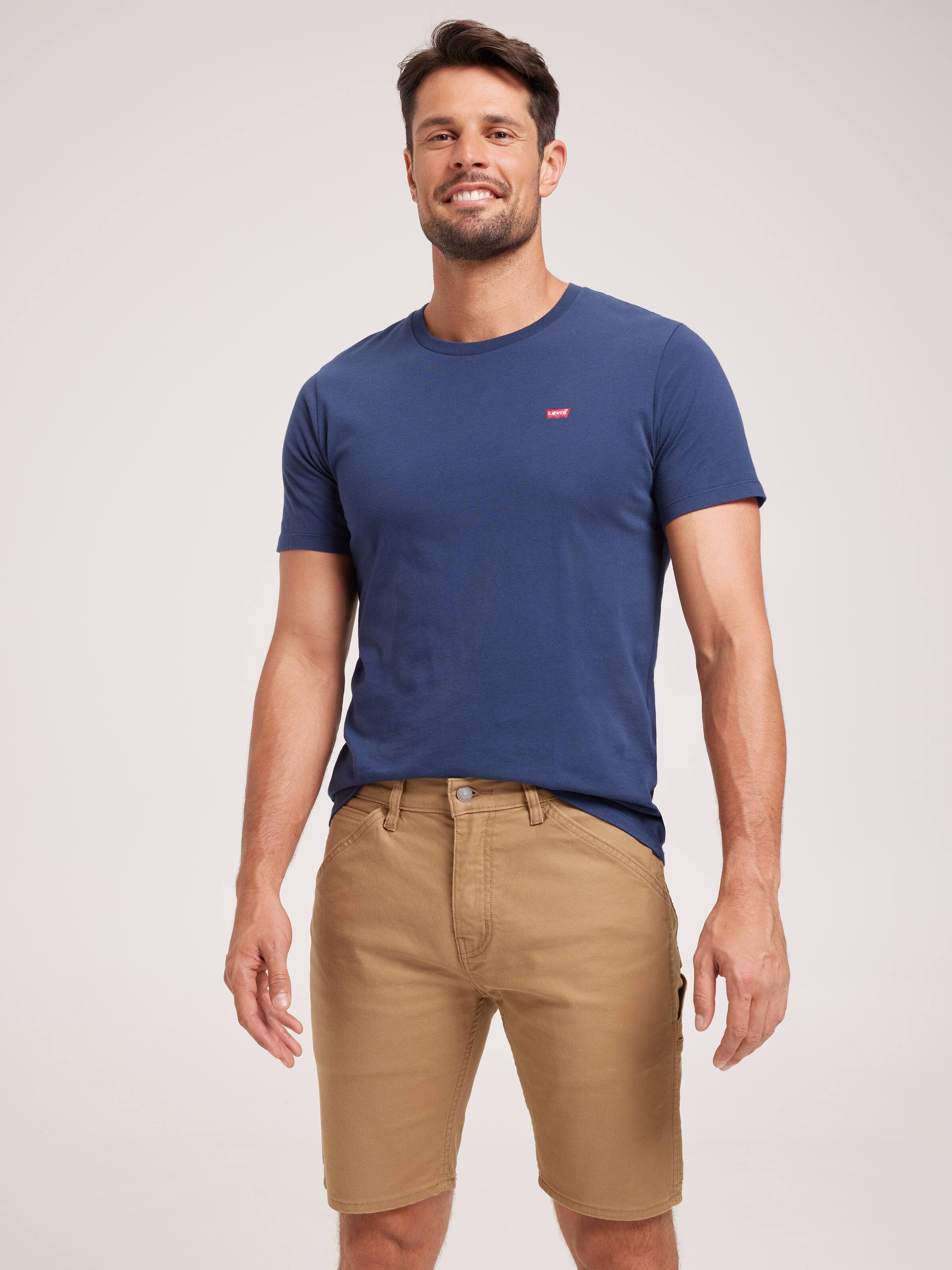 505 Workwear Short In Camel - Just Jeans Online