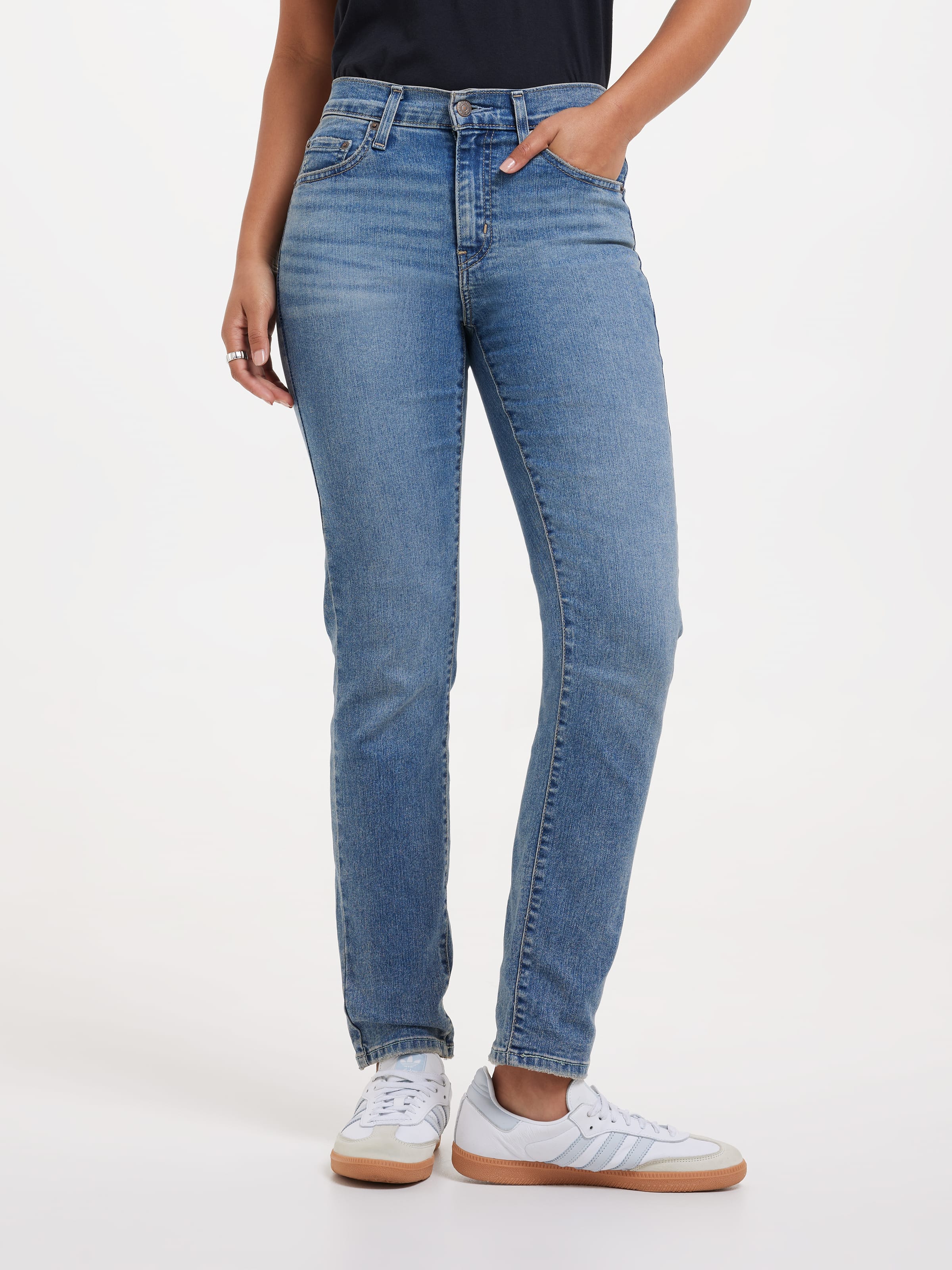 724 High Rise Straight In Fascinating Facts Denim - Just Jeans Online