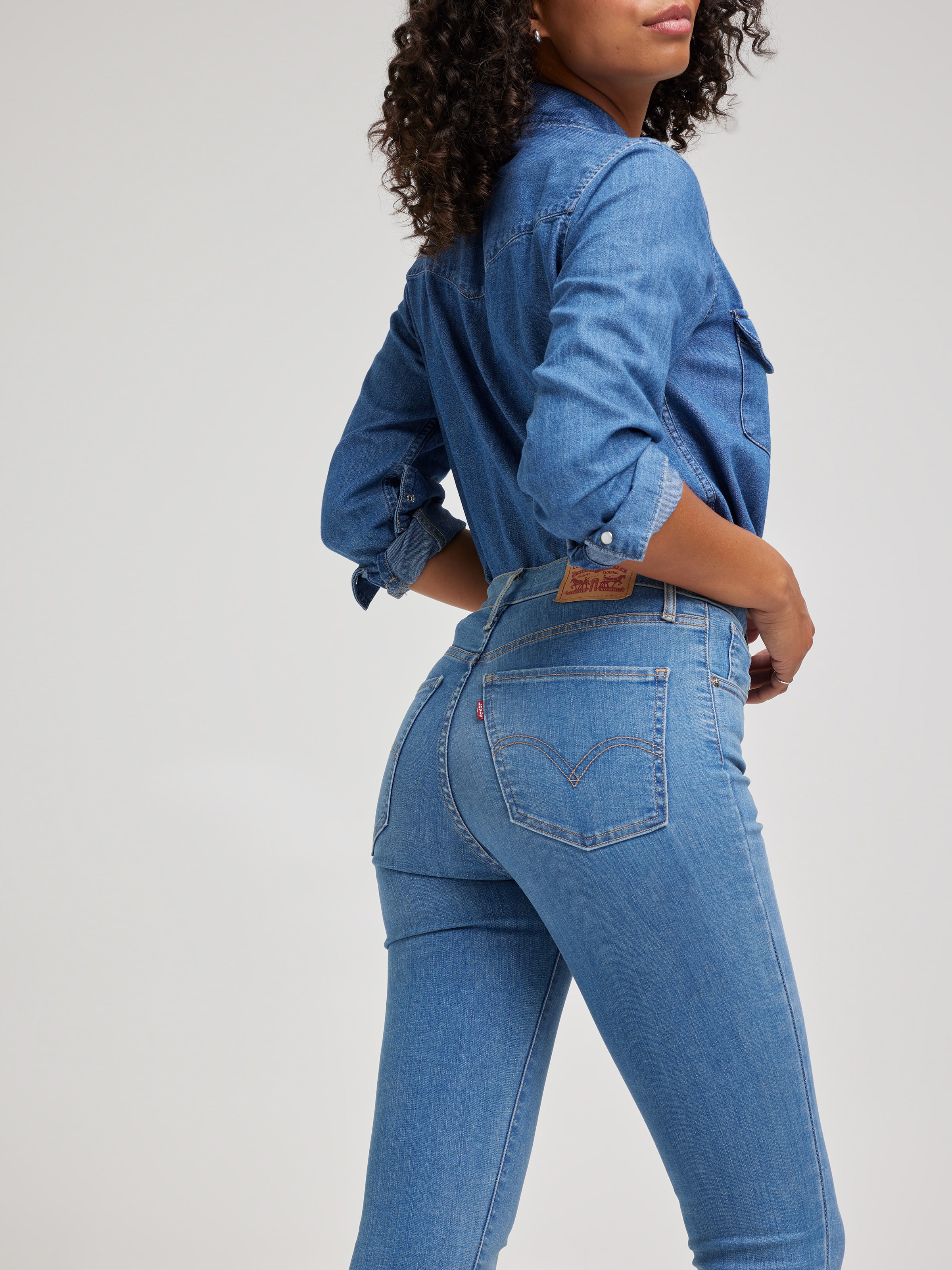 Mile High Super Skinny Jean In Math Club Denim - Just Jeans Online