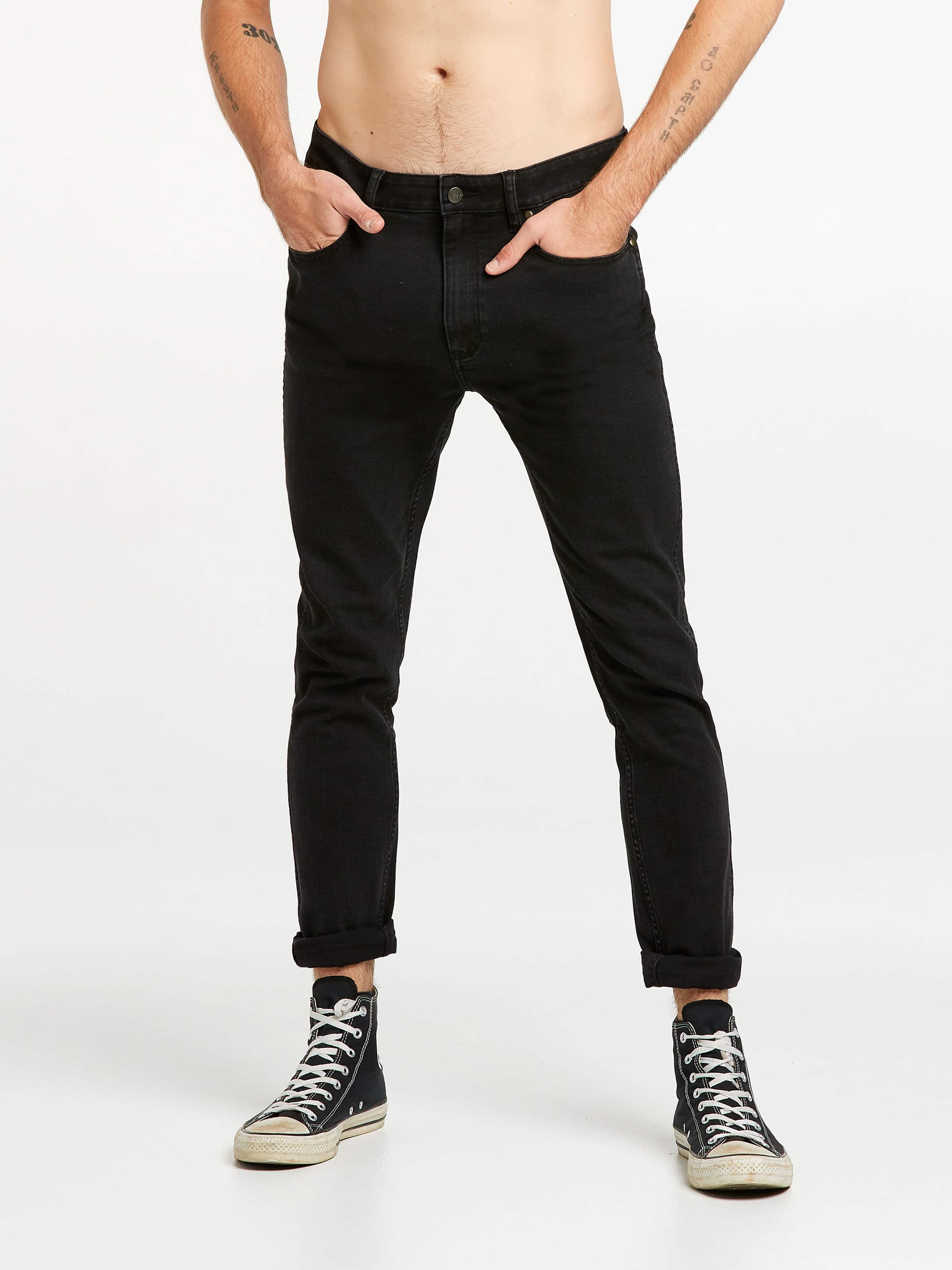 Stomper Jean In Black Ice - Just Jeans Online