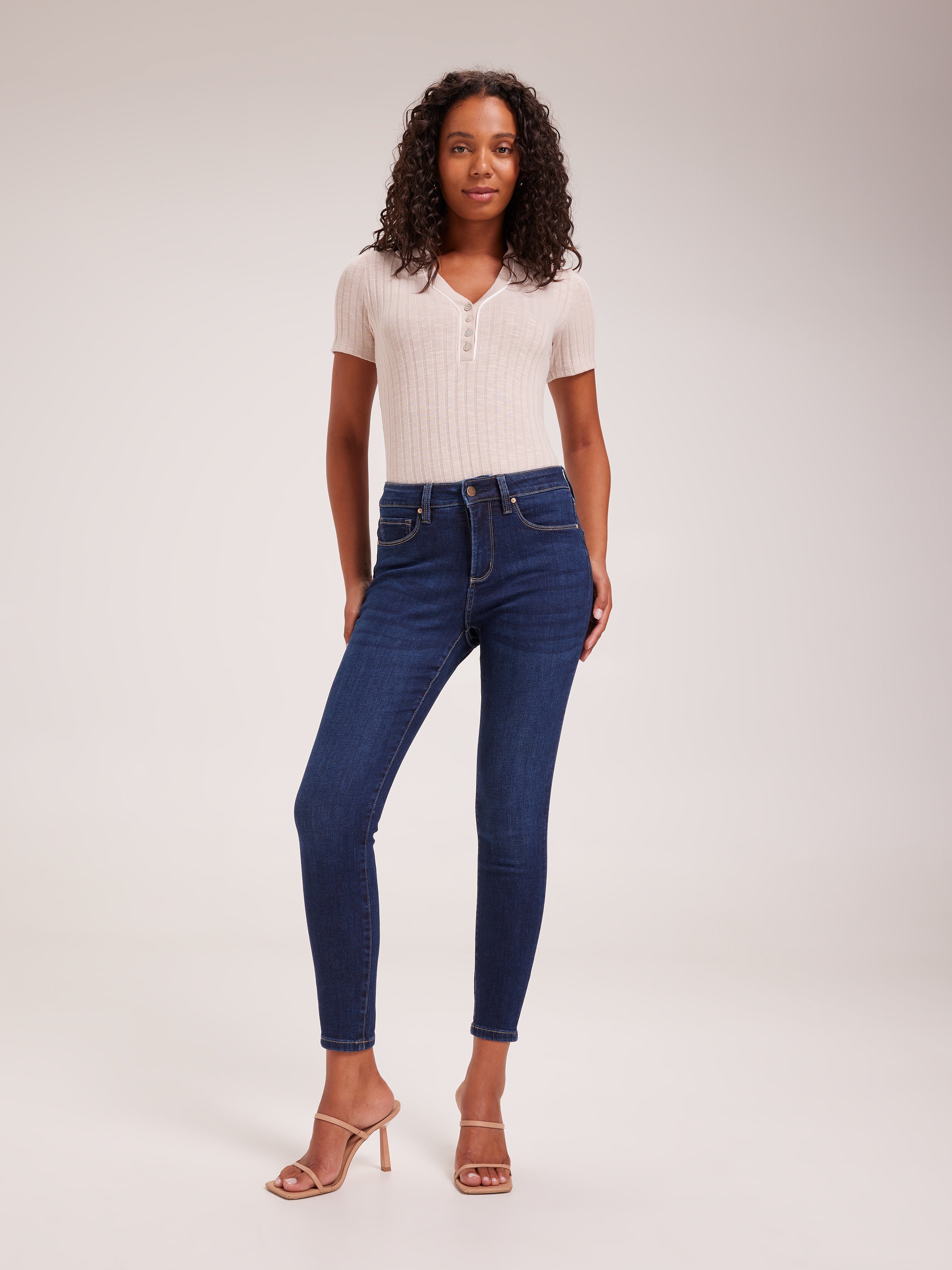 Reformed High Rise Skinny Ankle Jean - Just Jeans Online