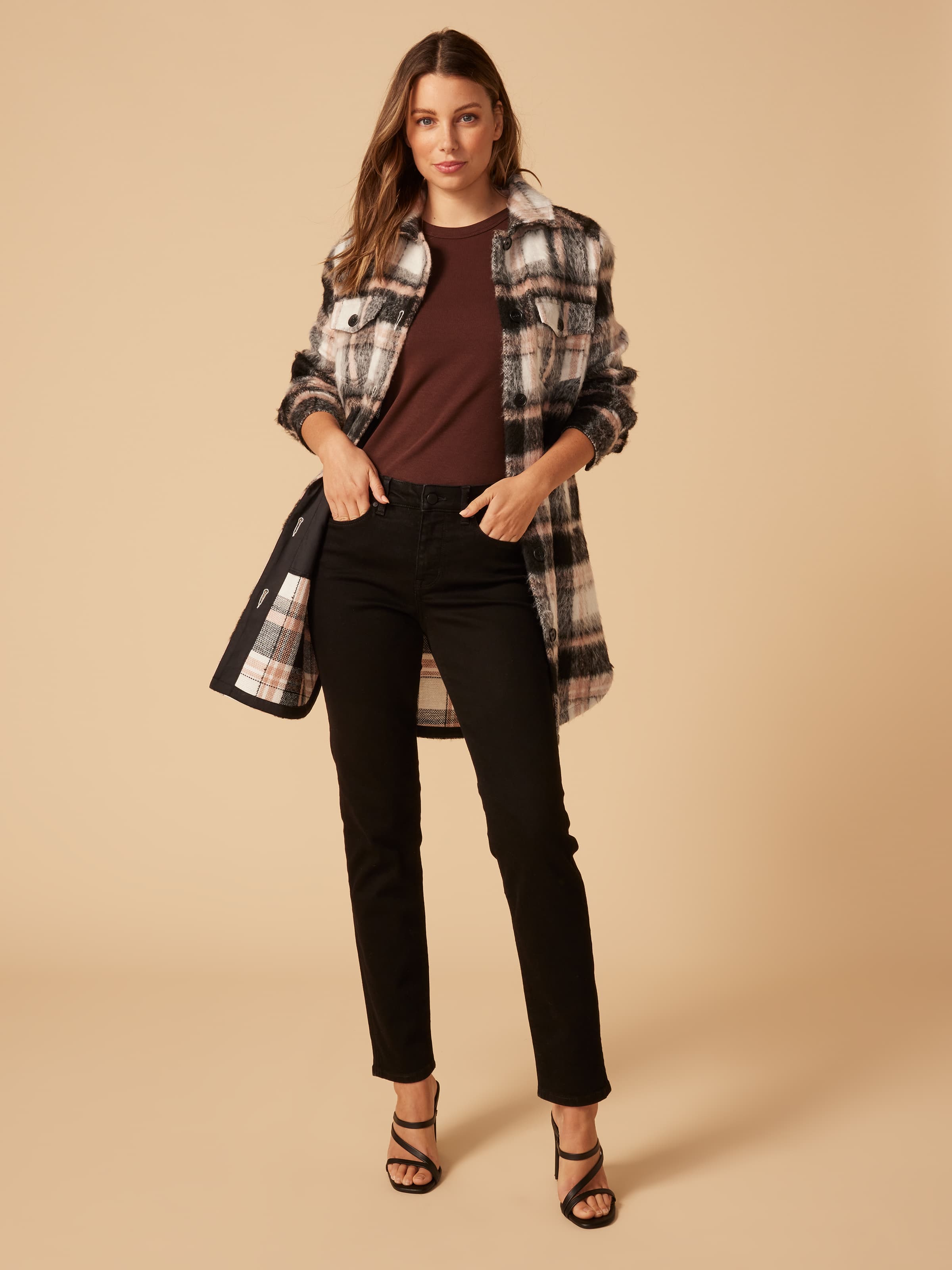 Reformed High Rise Slim Jean Black - Just Jeans Online