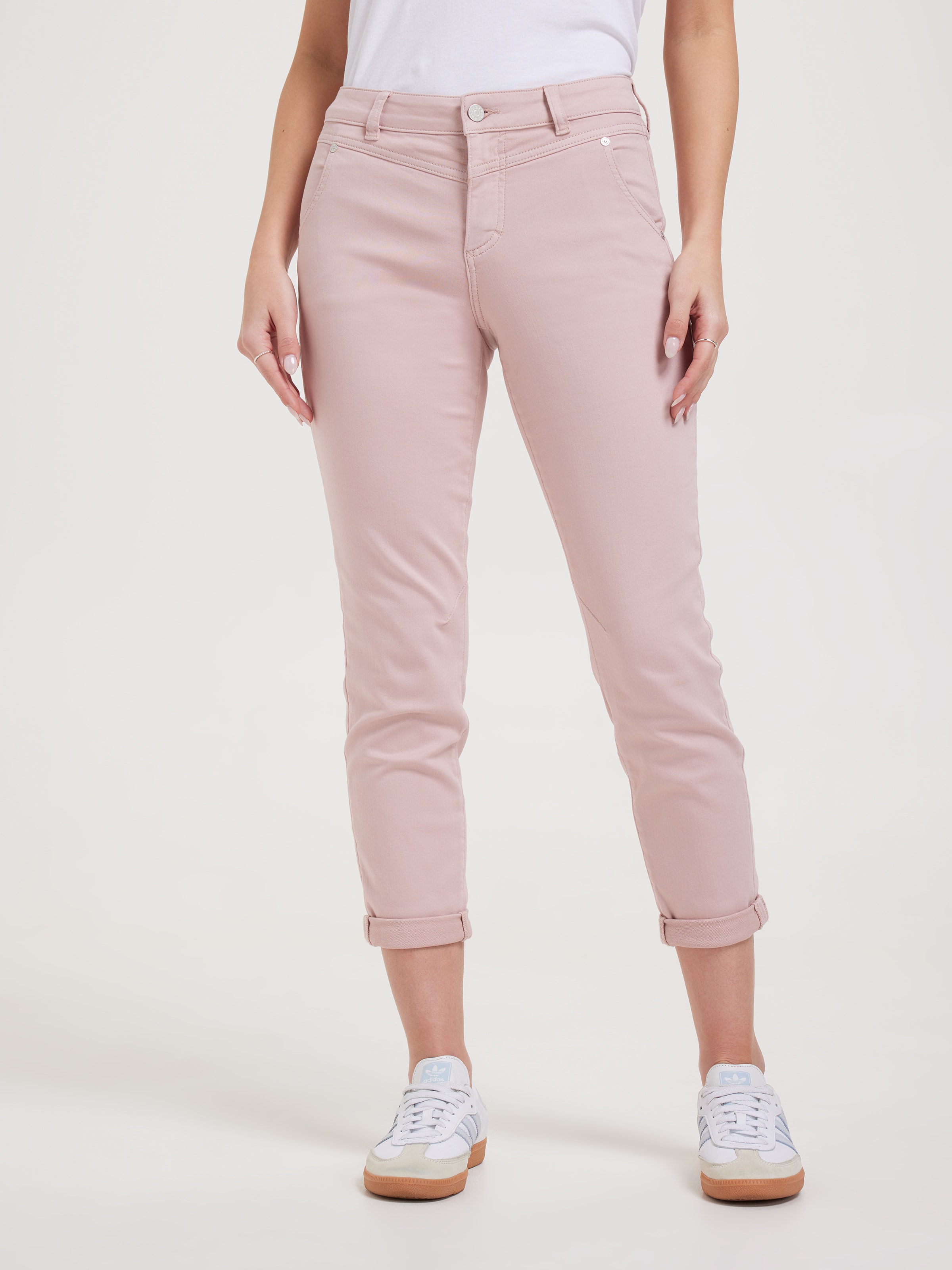 Amaze Yoke Front Boyfriend Jean Rose Tint - Just Jeans Online