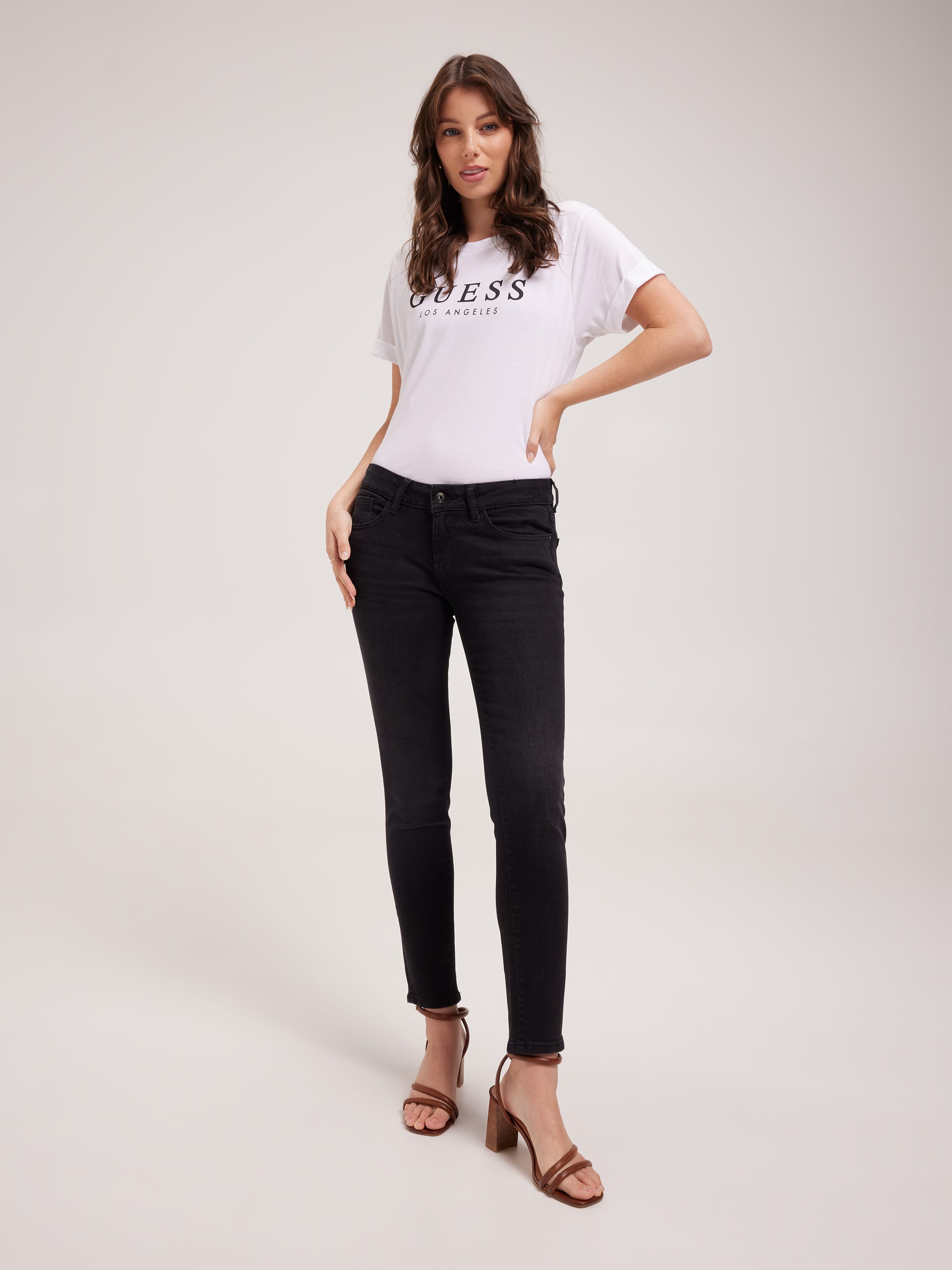 Sienna Low Rise Skinny In Tasmania Black - Just Jeans Online