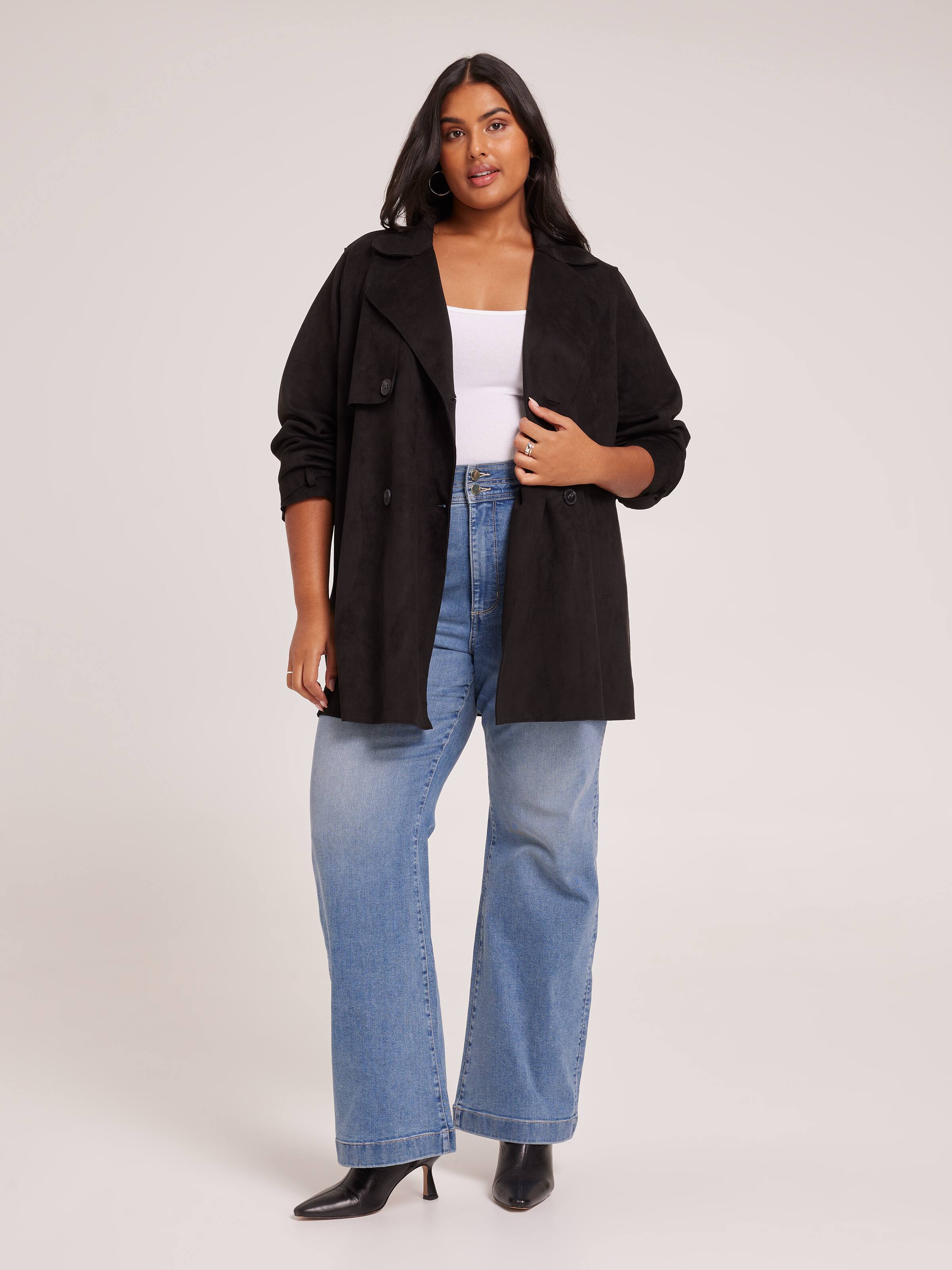 Curve Reformed Sky High Slim Wide Jean - Just Jeans Online