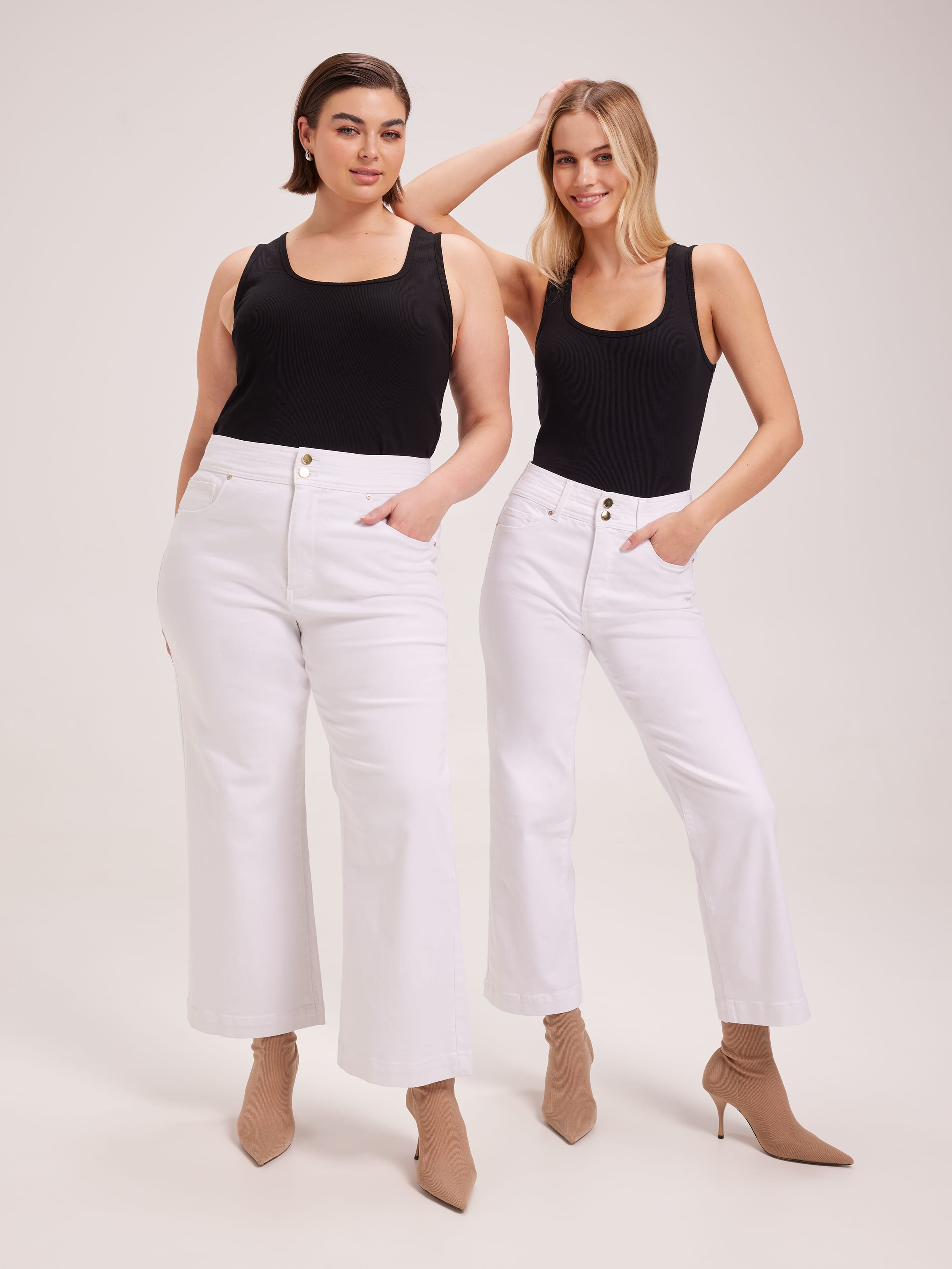 Curve Reformed Slim Wide Ankle Jean - Just Jeans Online