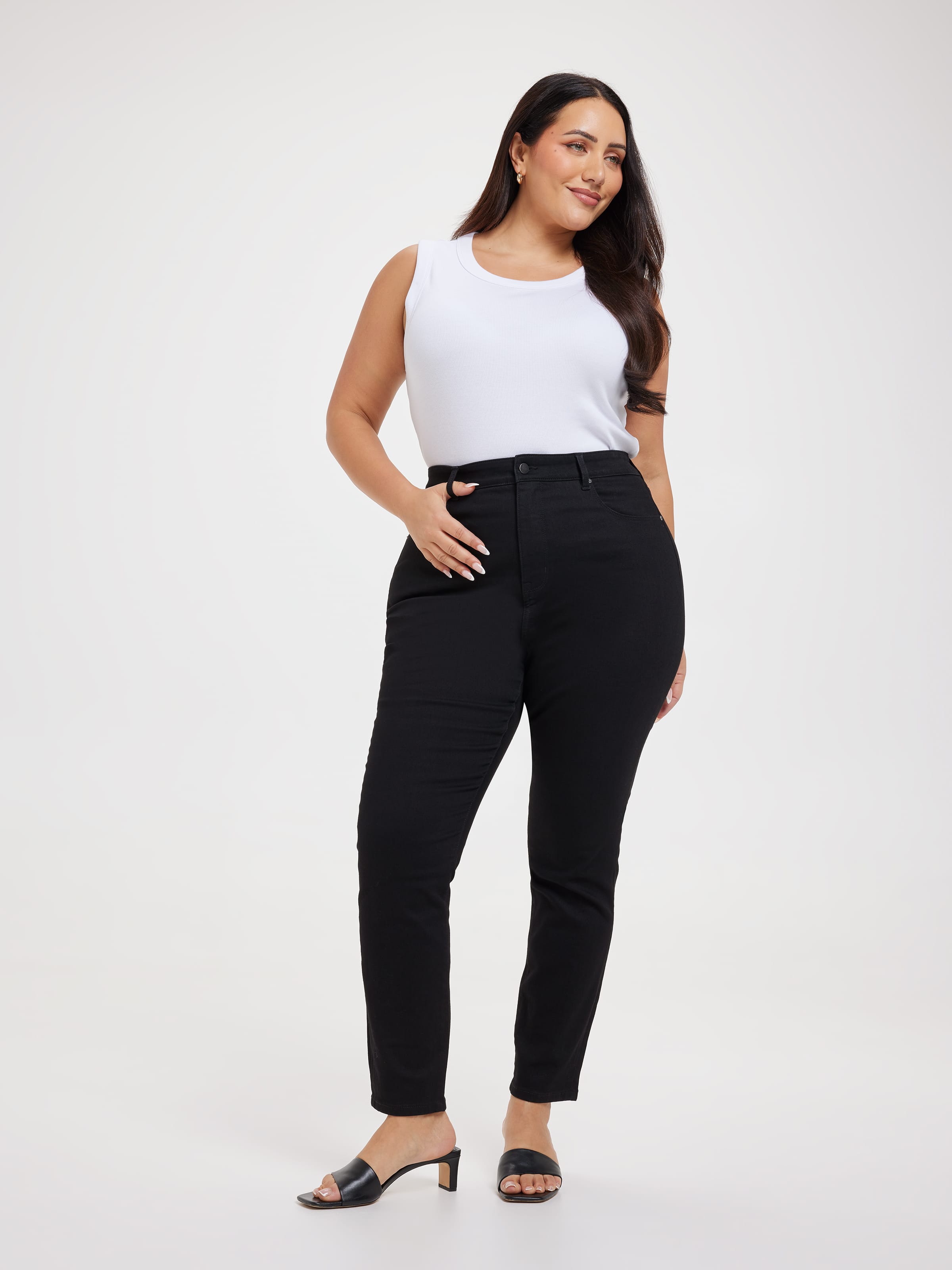 Curve Reformed Sky High Skinny Ankle Jean - Just Jeans Online