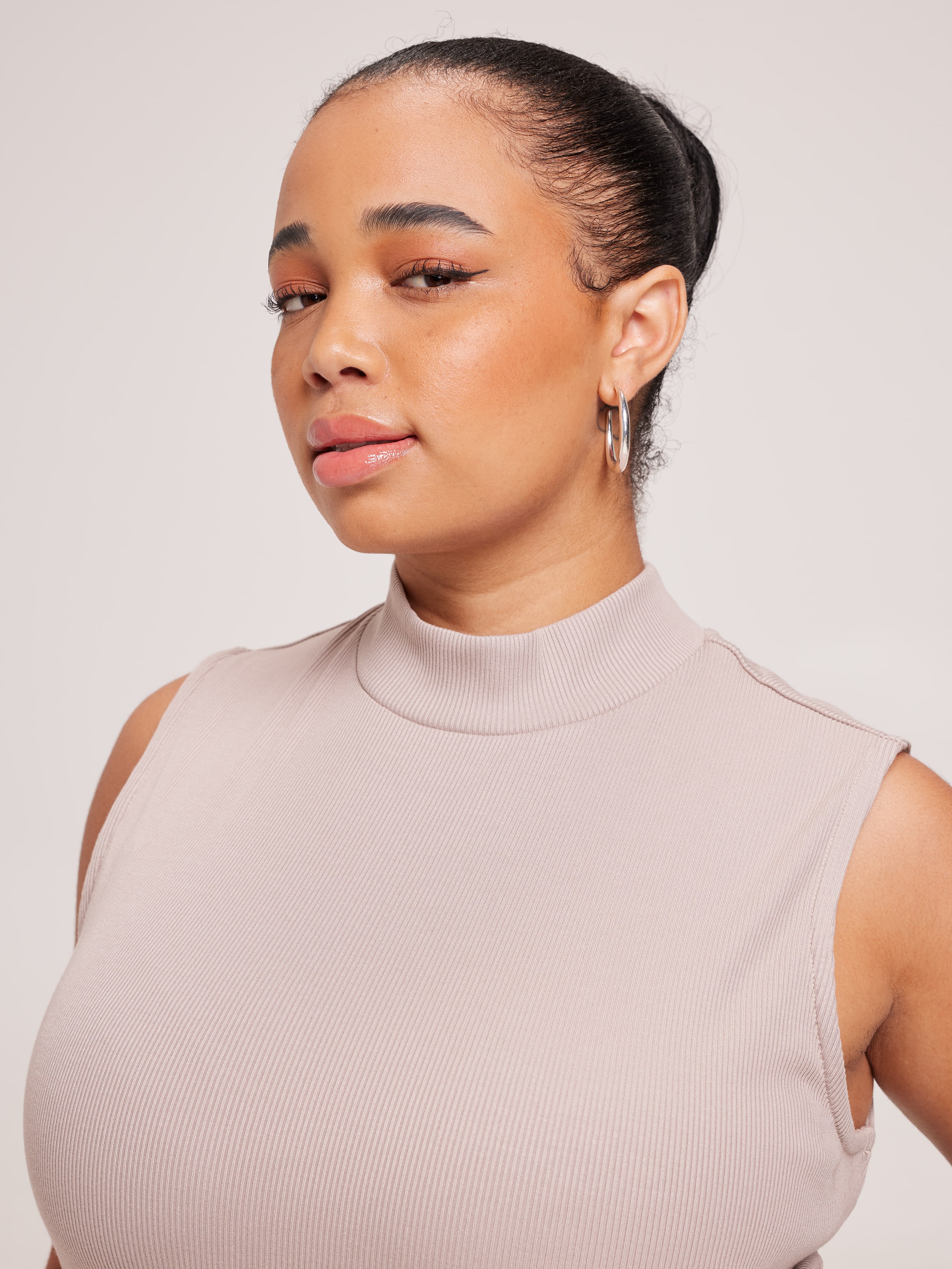 Curve Natalie Turtleneck Top - Just Jeans Online