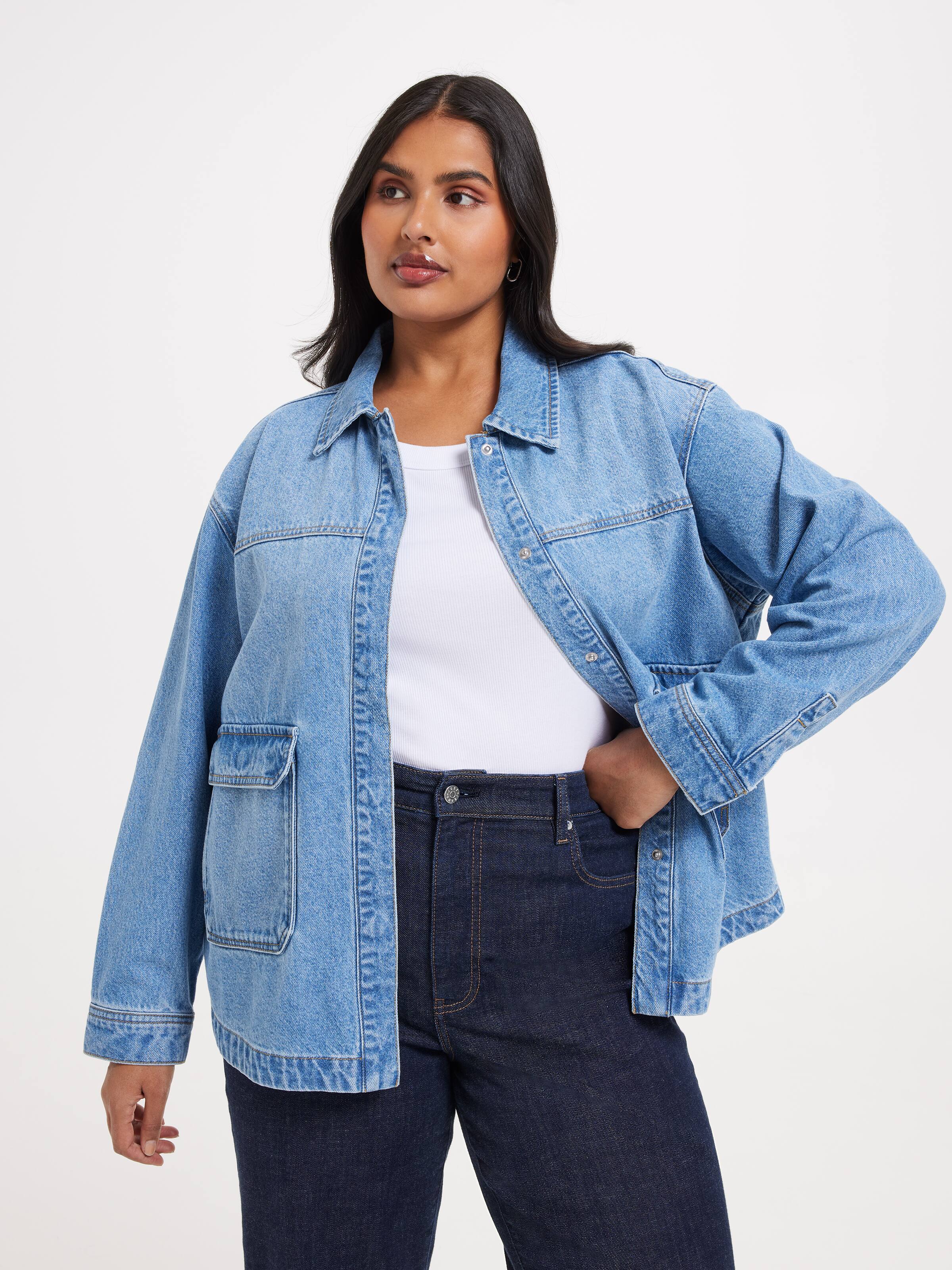 Curve Originals Shacket - Just Jeans Online