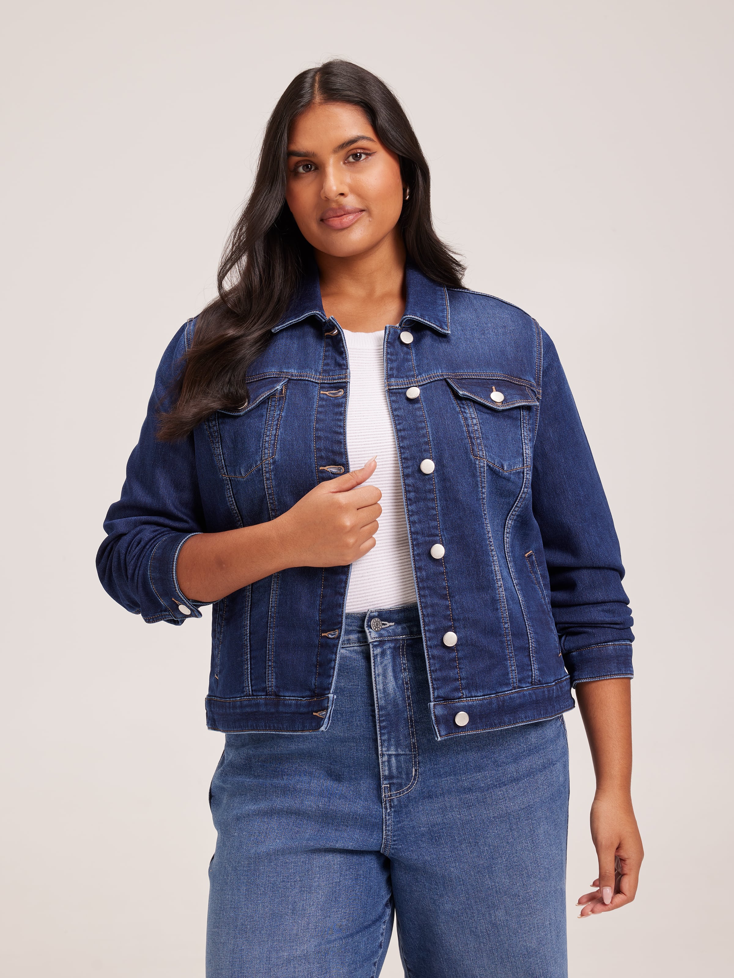 Curve Amaze Trucker Dark Atlantic - Just Jeans Online