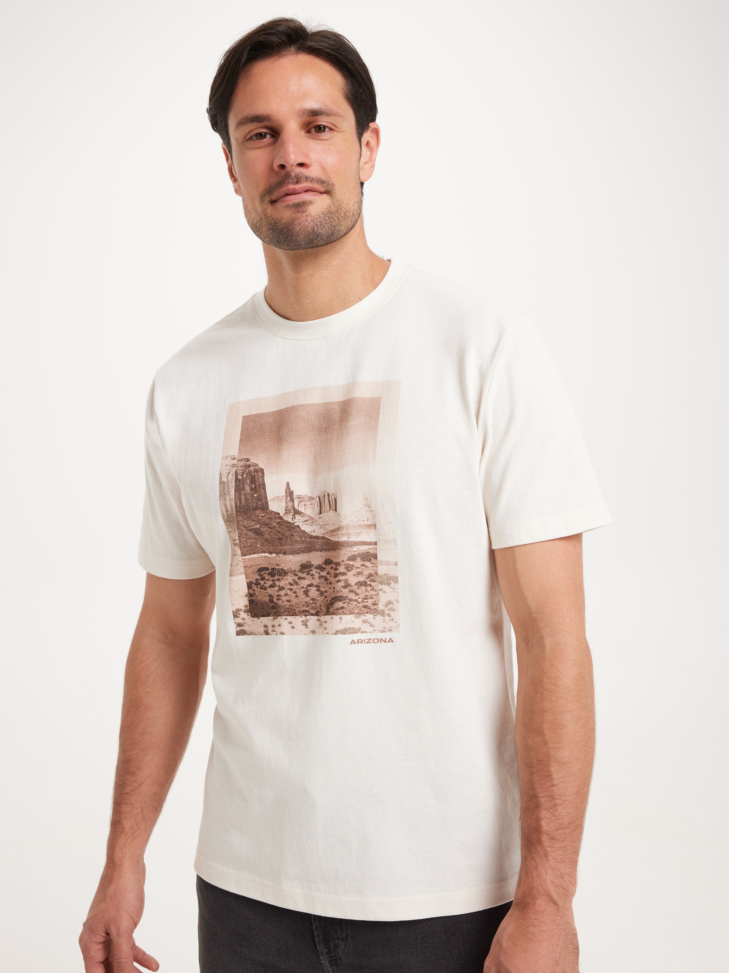 Tonal Block Western Tee - Just Jeans Online