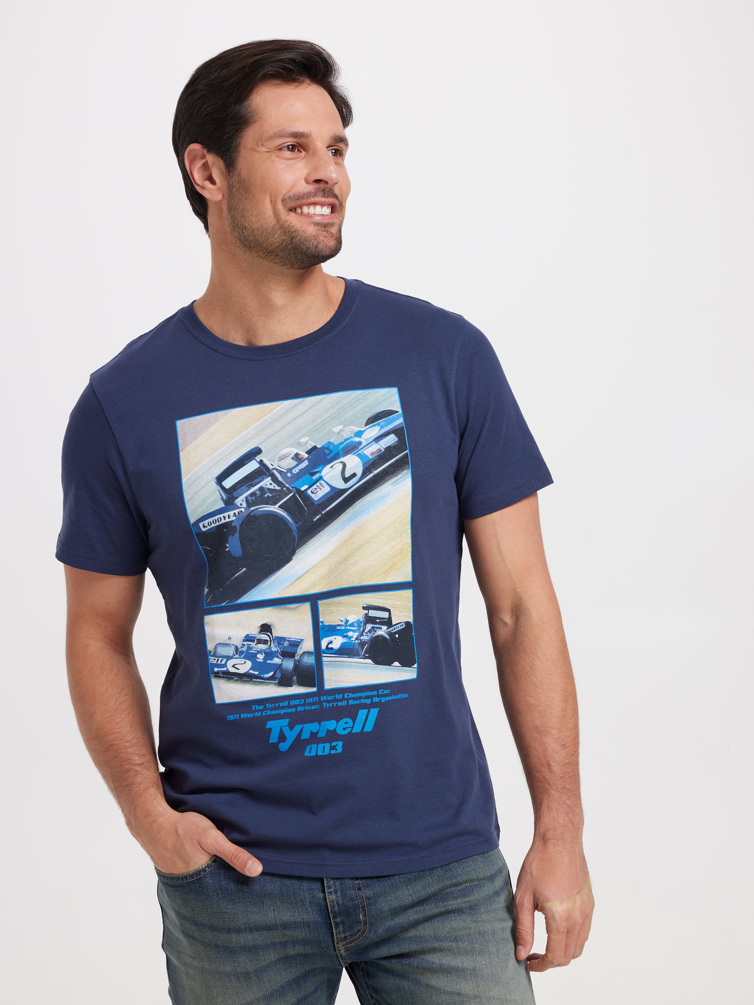 Short Sleeve License Tyrell Tee - Just Jeans Online