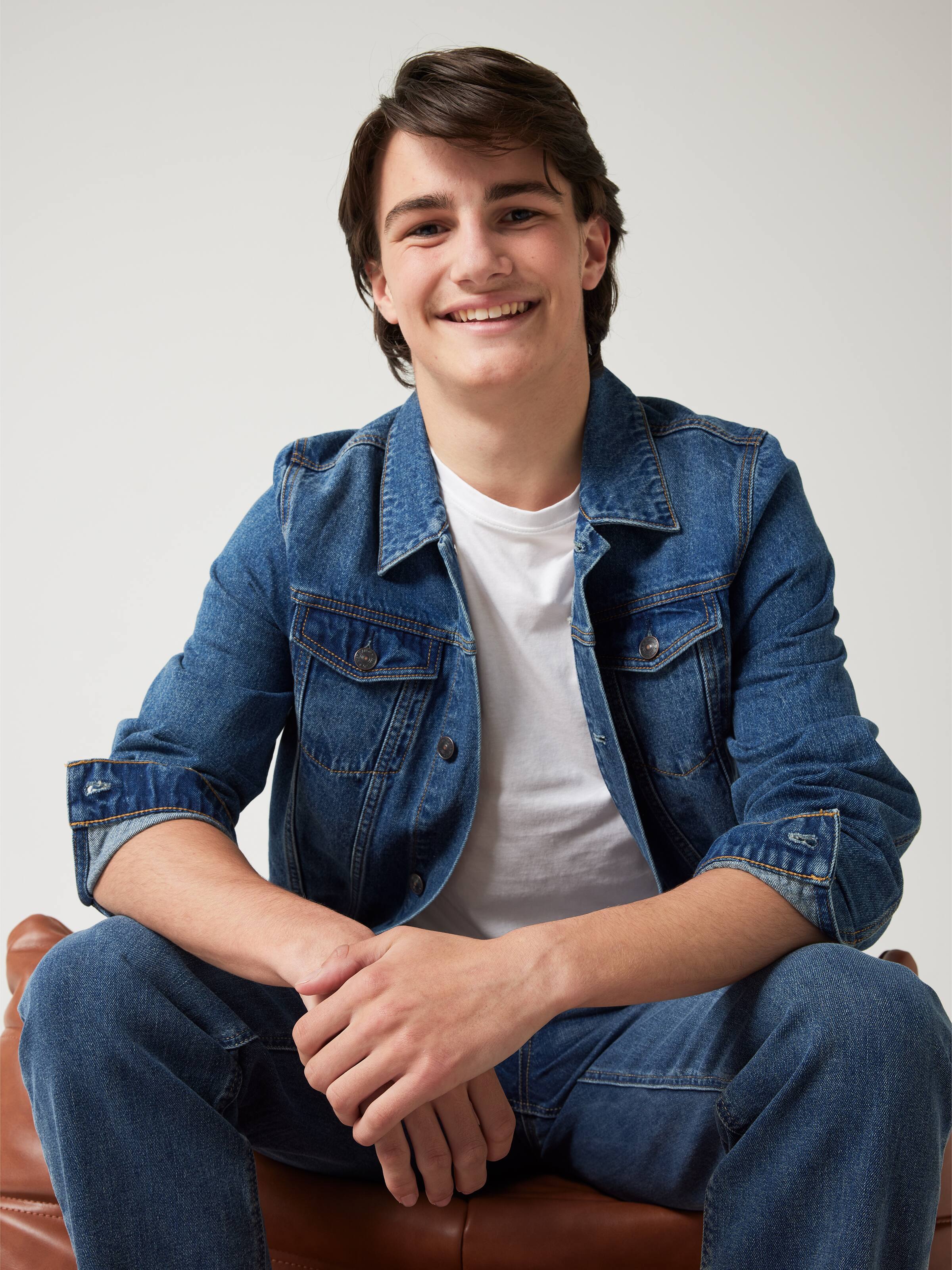 Boys Jaxon Denim Trucker - Just Jeans Online