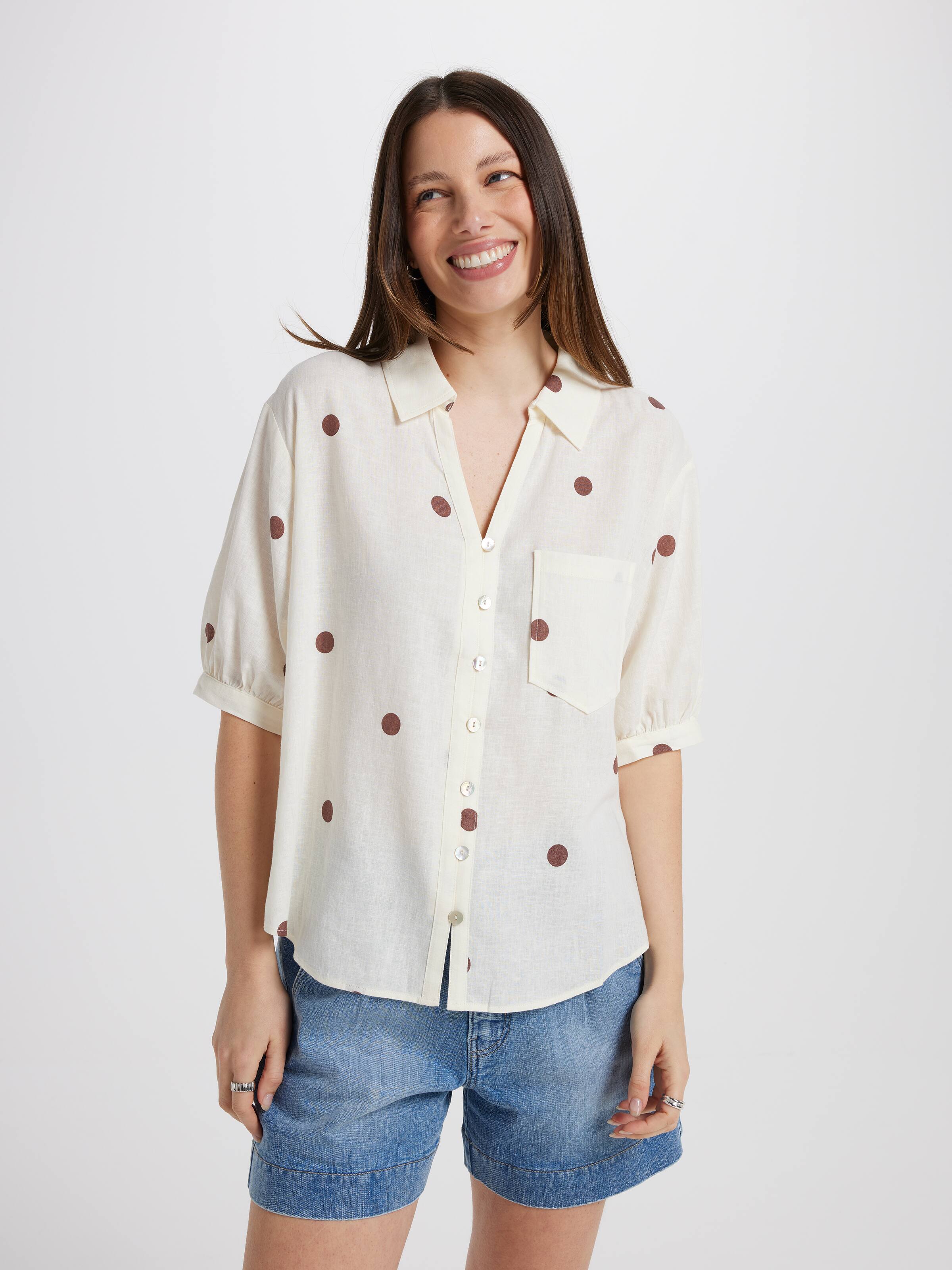 Tyra Short Sleeve Shirt - Just Jeans Online