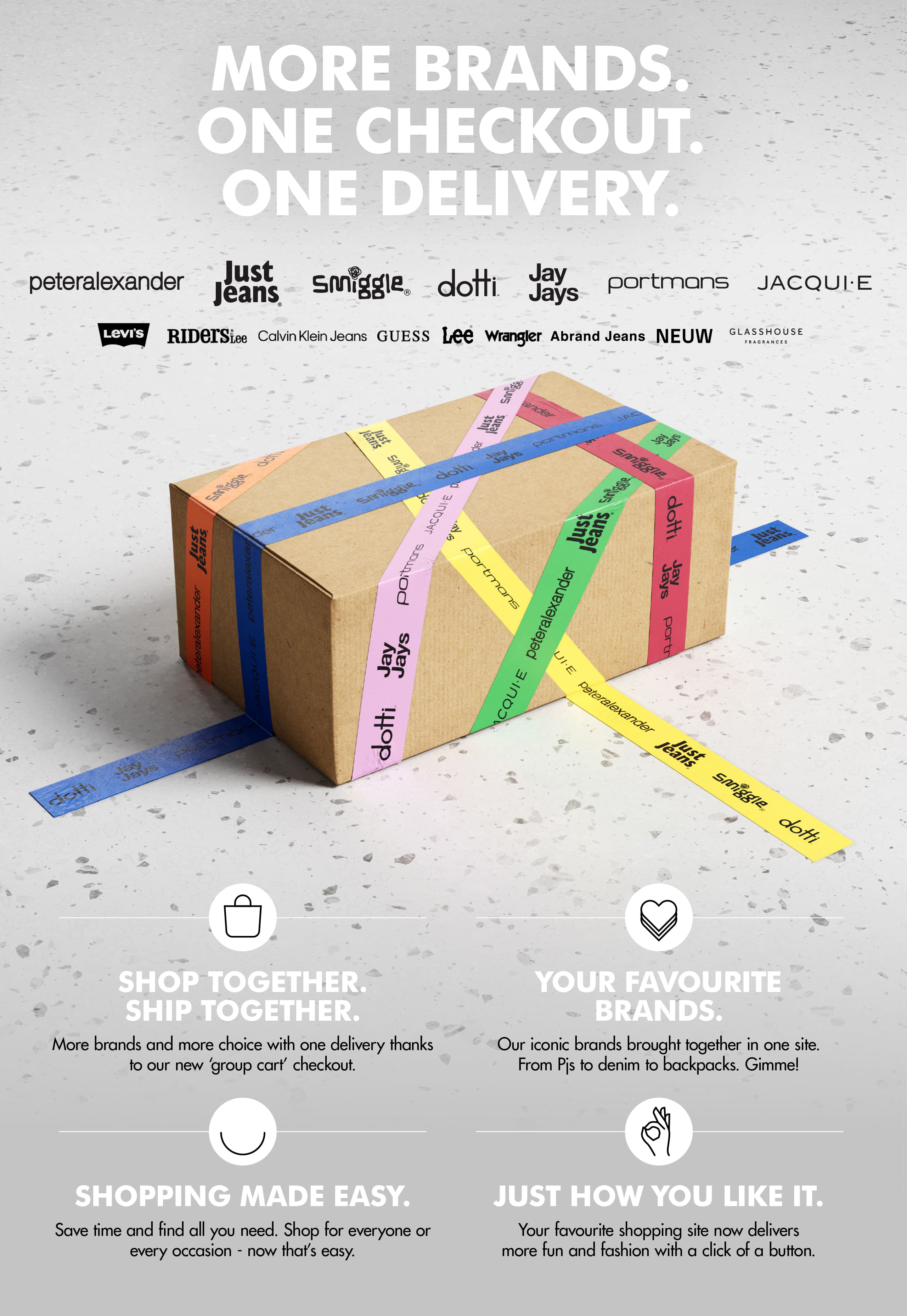 Just Group Limited | 7 Brands, 1 Checkout